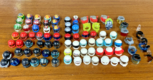 LEGO 80- Assorted Helmets / Visors - Minifigure Sports Racer Police ...