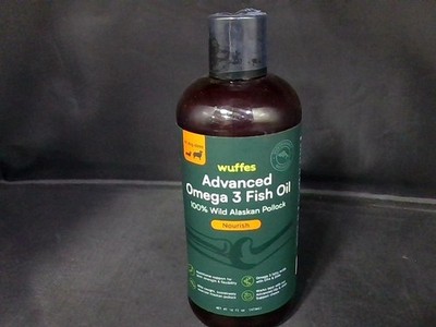 Wuffes Advanced Omega 3 Fish Oil For Dogs 100% Wild Alaskan Pollock ...