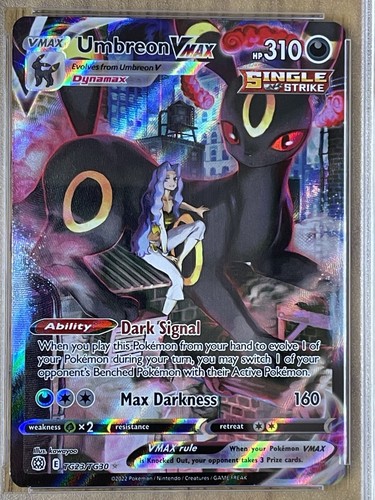 Pokémon TCG - Umbreon VMAX TG23/TG30 Brilliant Stars Trainer Gallery ...