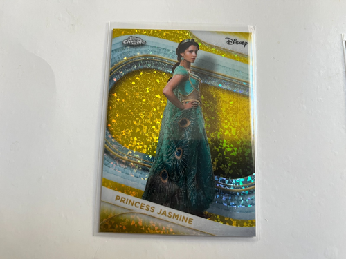 Princess Jasmine 2025 Topps Disney Chrome Yellow Diamond Card | eBay
