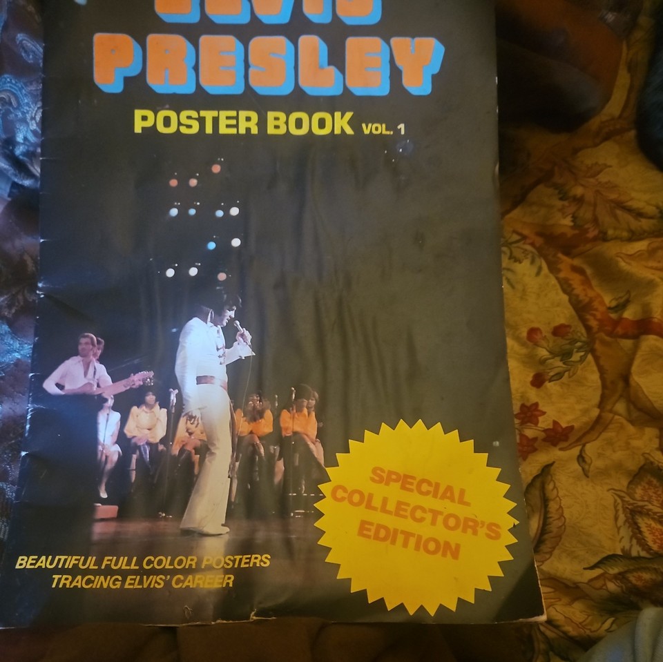 Elvis Presley Poster Book 1977 Volume 1 Prime Press | eBay