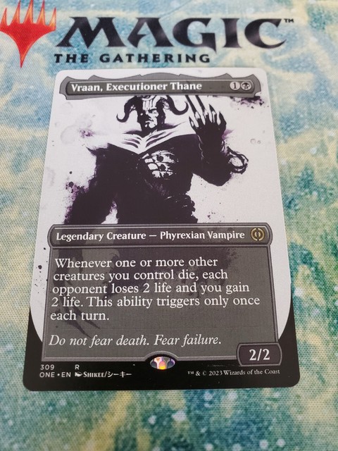 MTG Vraan, Executioner Thane Phyrexia: All Will Be One 309 Regular Rare ...