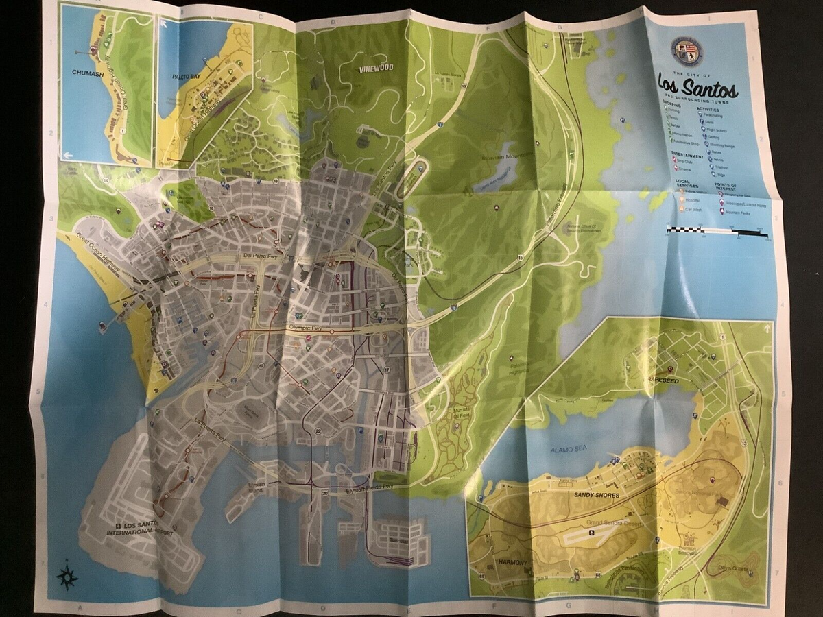 Gta 5 Xbox One Map