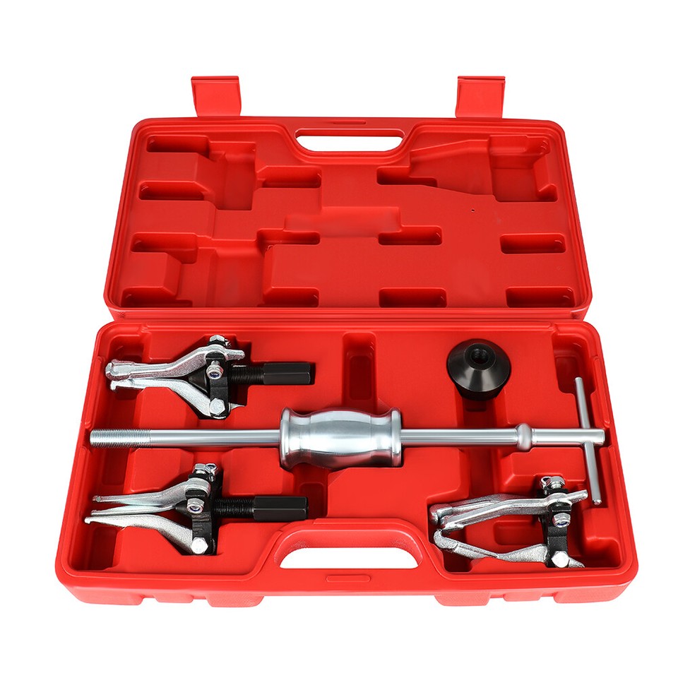3 Jaw Gear bearing Slide Hammer Puller Set Internal External Puller ...