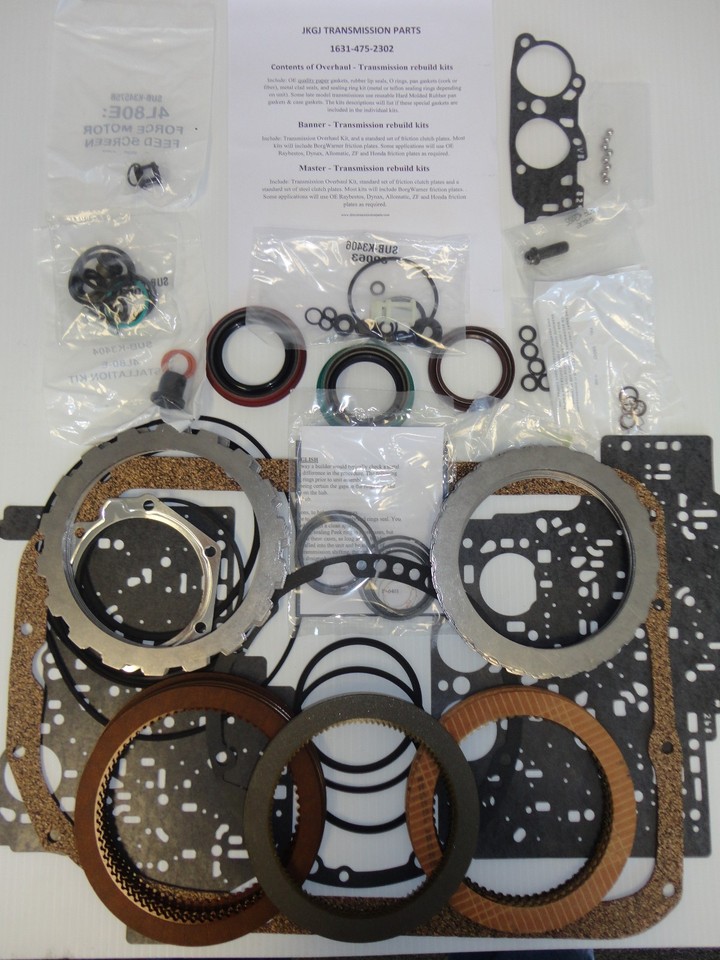 948TE 9 Speed FWD Rebuild Master Kit w/Pistons Fit 2014–2015 Chrysler ...