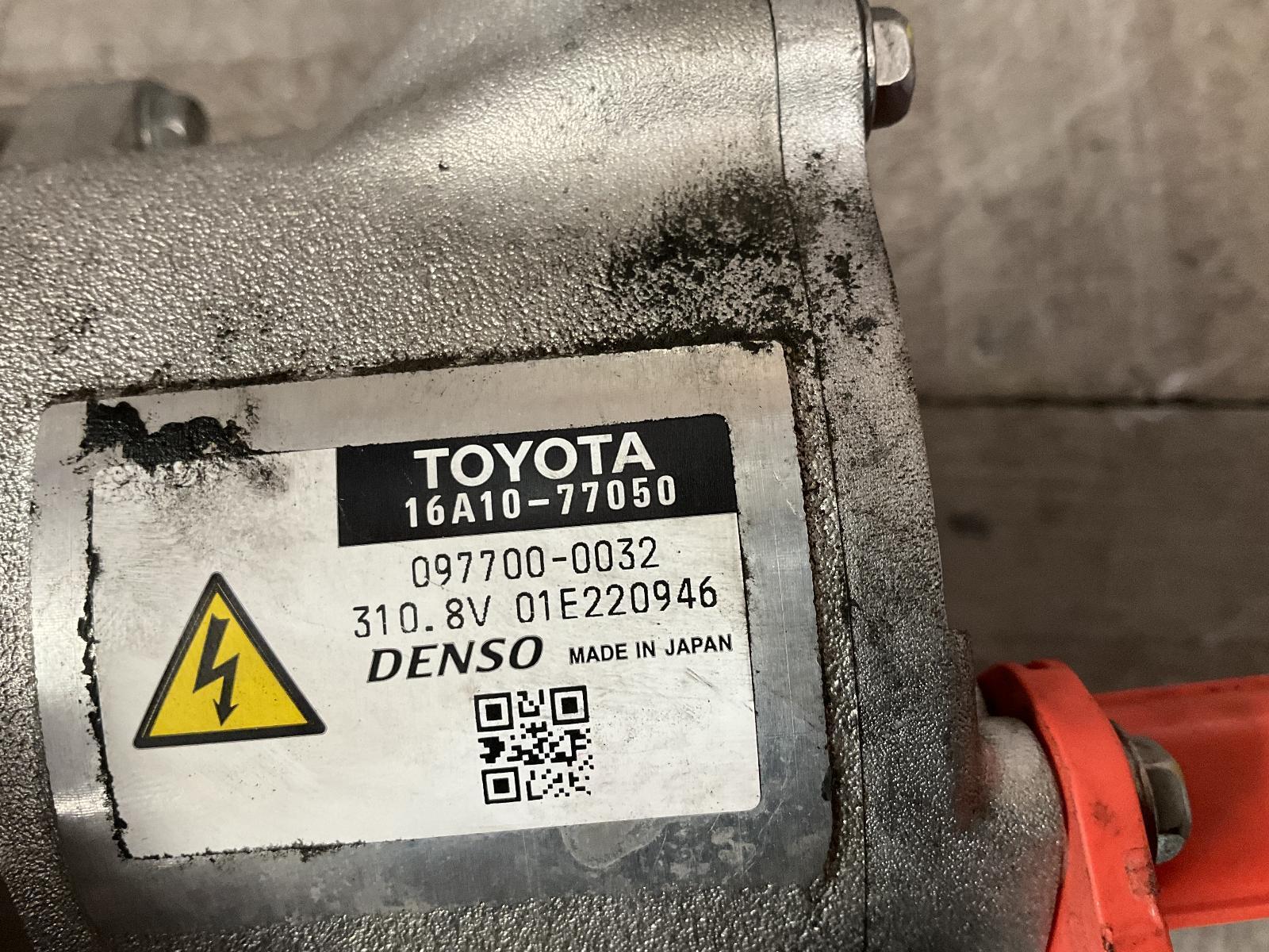 2021 Toyota Mirai Auxilary Water Pump 16a10-77050 Factory OEM ...