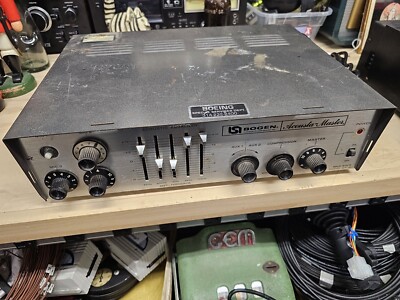 Bogen Acoustics Master Equalizer 4 Channel Amp Amplifier | eBay
