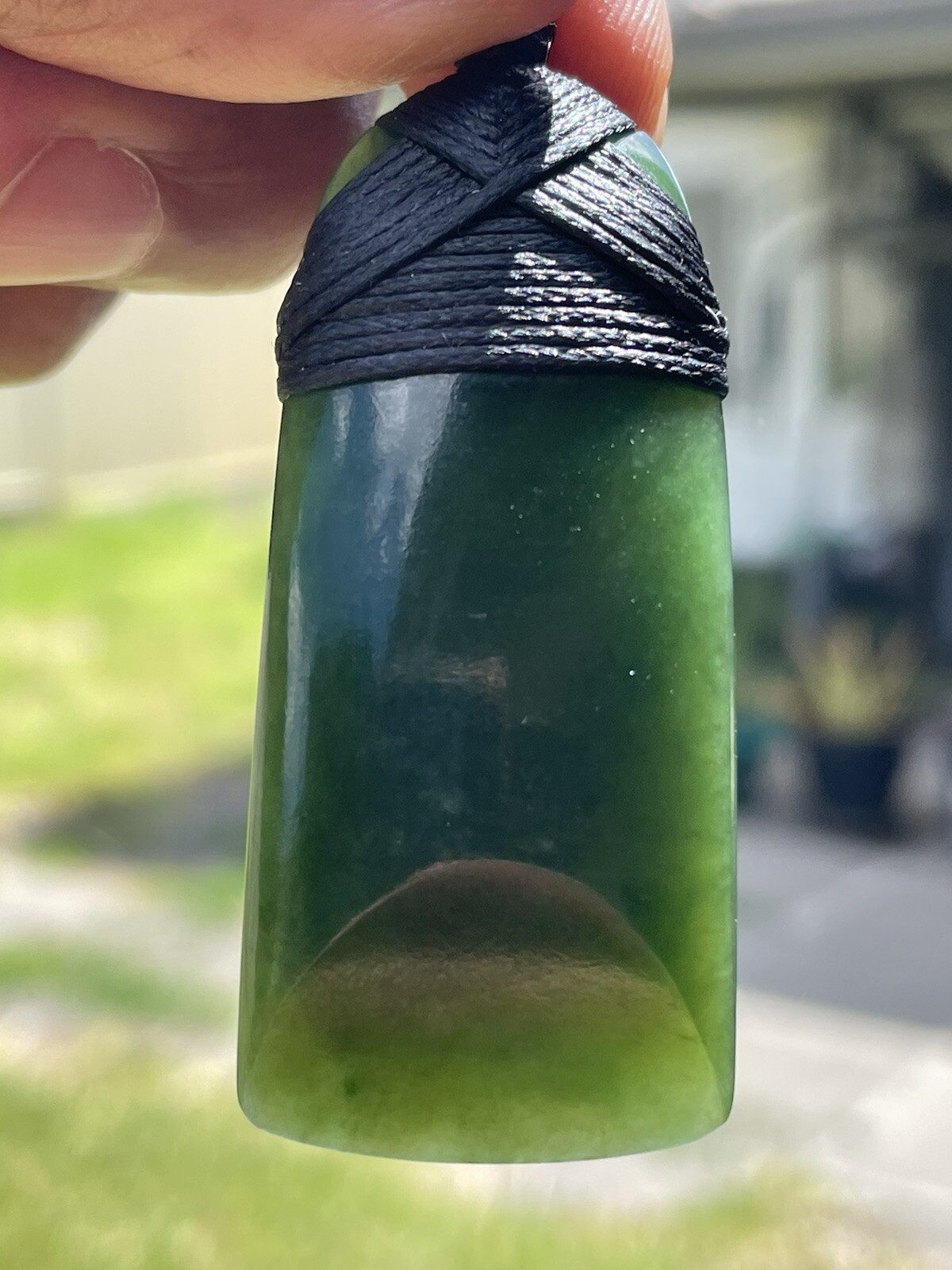 SMALL Nephrite Pounamu Maori ADZE TOKI New Zealand RARE MARSDEN GRASS ...