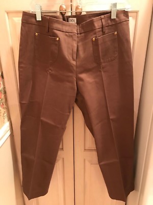 CACHE BROWN CAPRI'S SIZE 12 | eBay
