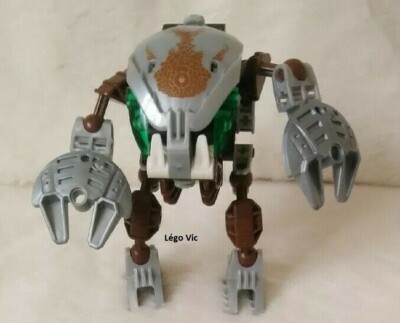 Lego 8577 Bionicle Bohrok-Kal Pahrak-Kal complet Krana Rubber Notice ...
