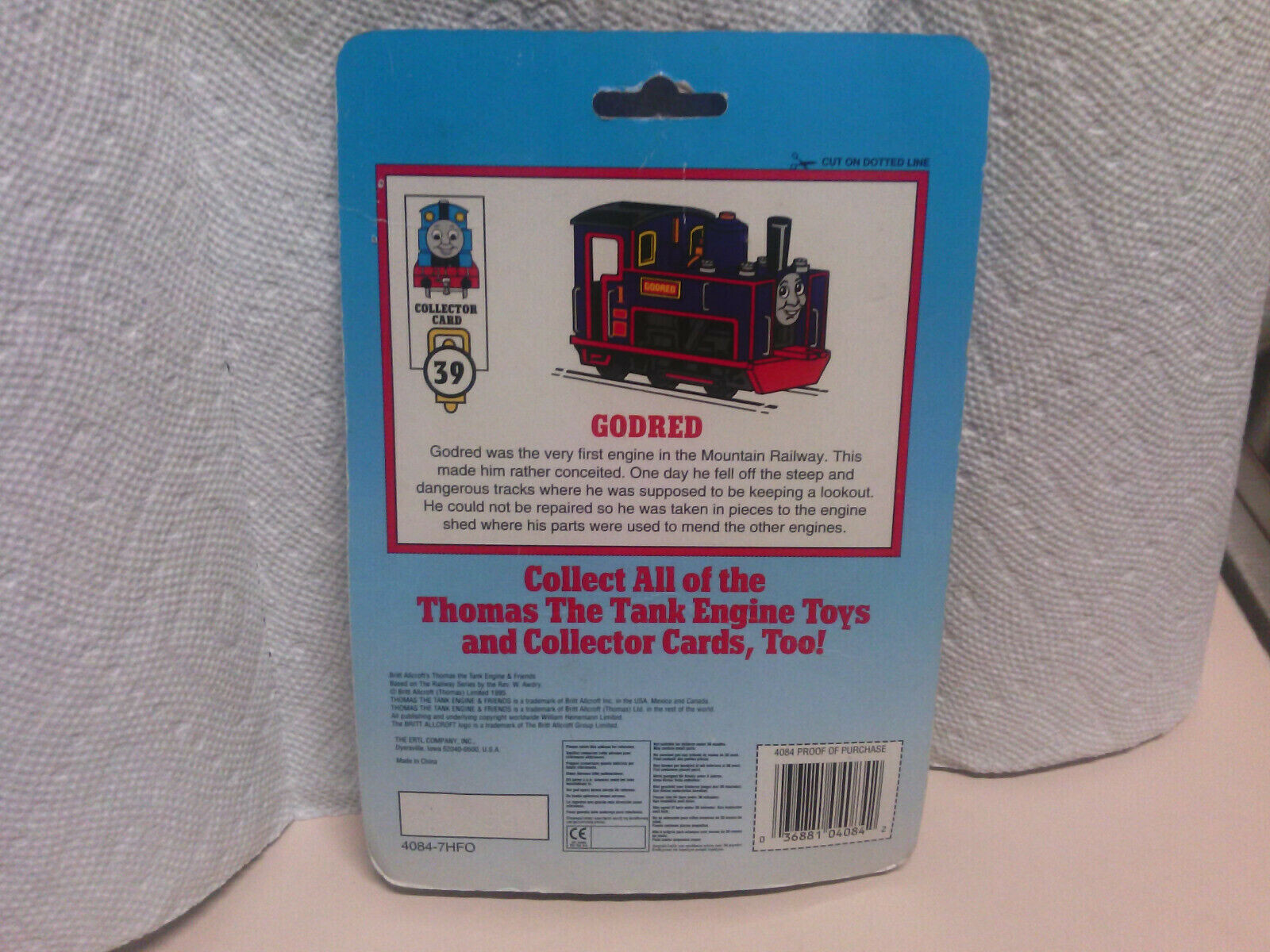 Thomas and Friends Shining Time Station ERTL Godred #39 Diecast Metal ...