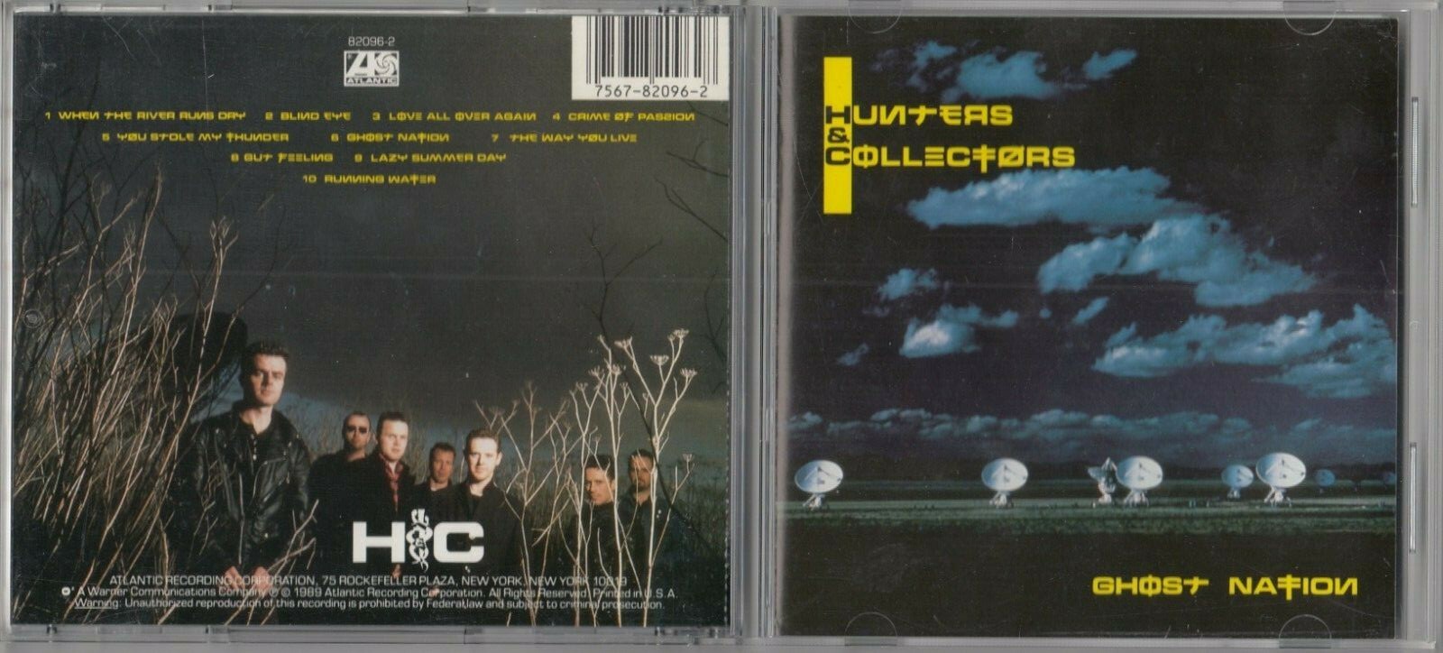 Hunters & Collectors - GHOST NATION (CD 1990) 782096-2 ATLANTIC OOP | eBay