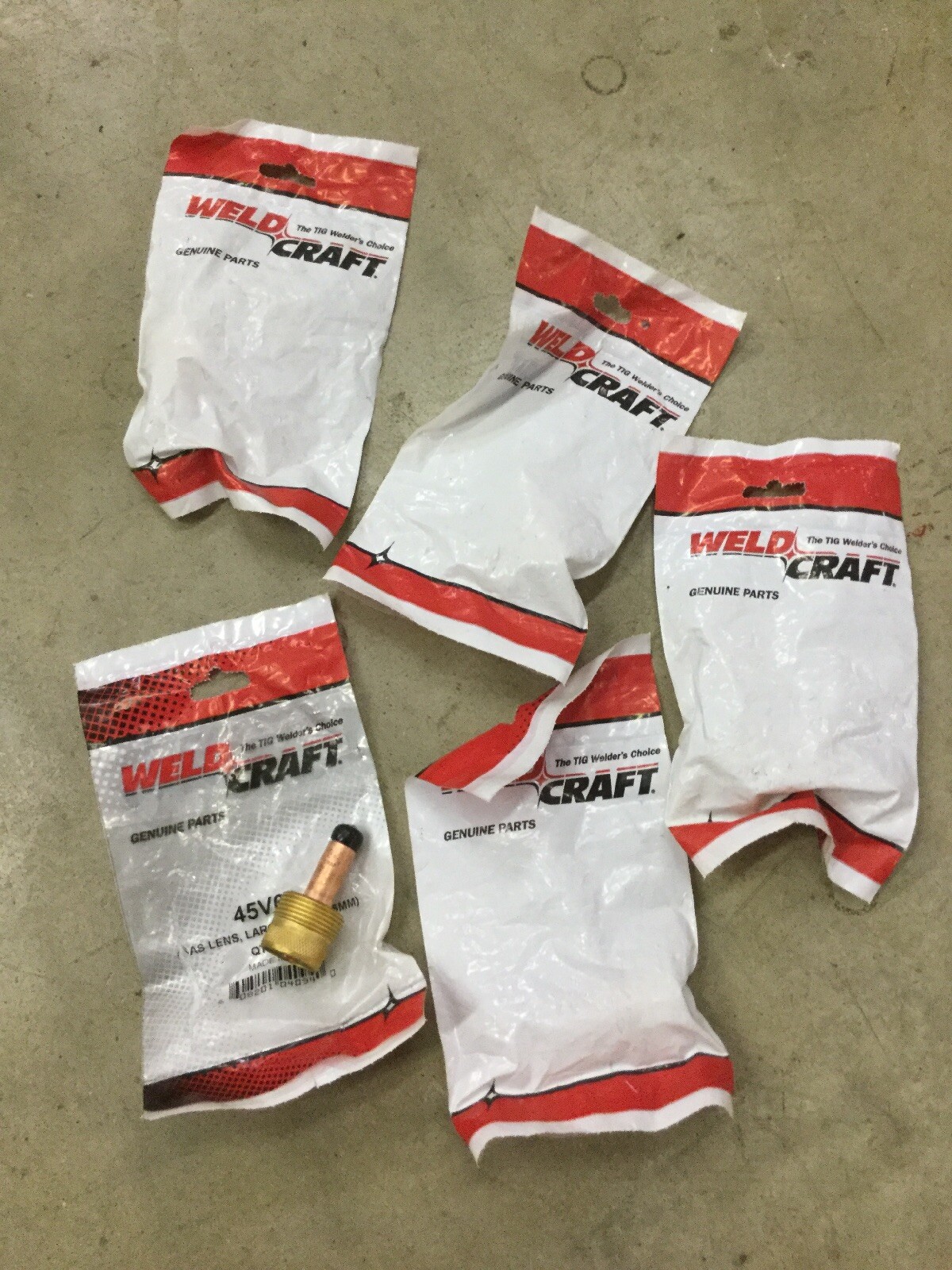 5 Weld Craft 45V63 Gas Lenses Large,Copper / Brass,5/32 In | eBay