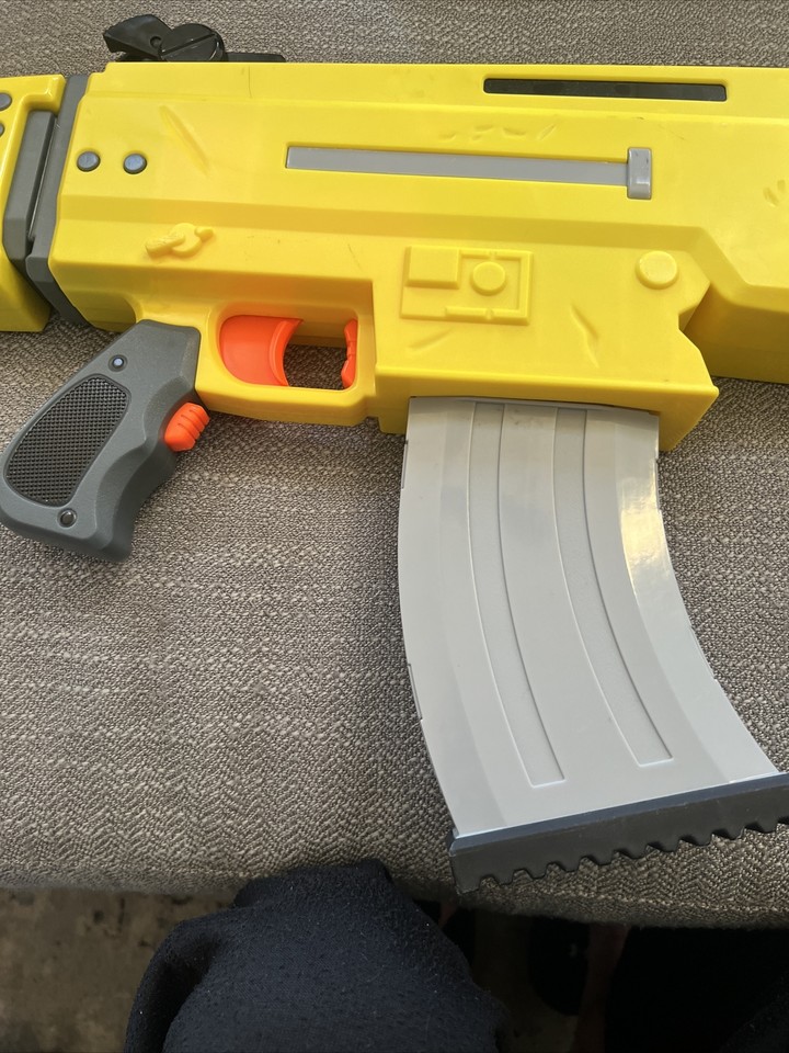 NERF Fortnite AR-L Elite Dart Blaster 2018 GOLD SCAR Gun HASBRO EPIC ...