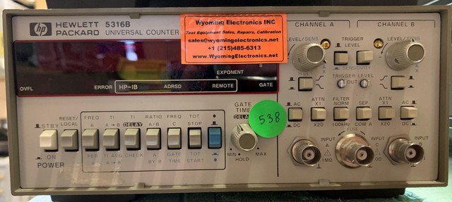 HP Agilent 5316B Digital Universal Counter OPT 003 004 for sale online ...