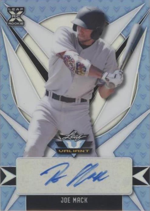 2021 Leaf Valiant - Joe Mack #BA-JM1 Platinum Blue /35 (AU, RC) online ...