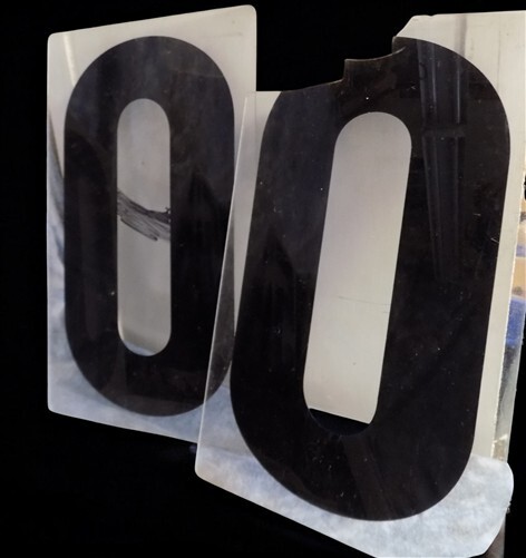 Plastic Numbers & Letters Reader Board Sign (18x10.5) Vintage Marquee ...