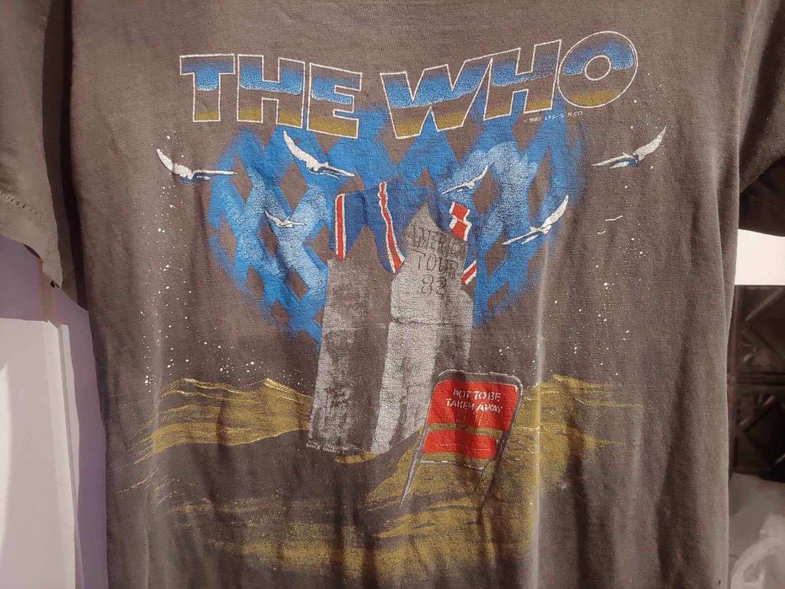 Vintage 1982 THE WHO British Rock Band America Tour M… - Gem