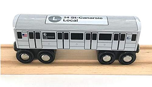 Munipals MP01-110L NYC Subway L Train 14th Street Canarsie Wooden ...