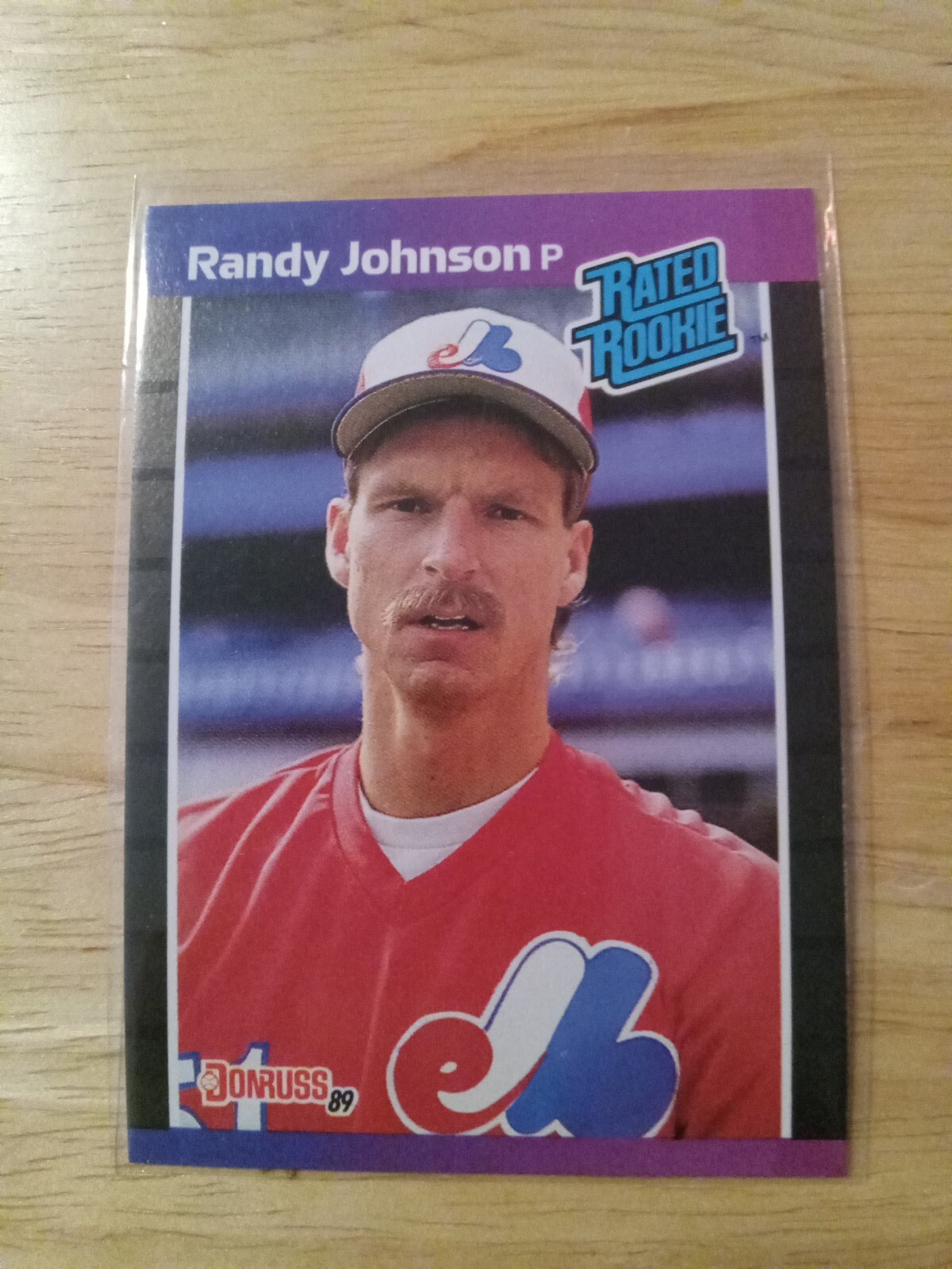 Randy Johnson #42 Rated Rookie Card Error card | eBay