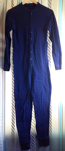 NEW Vtg US Military PolyPro Cold Weather Thermal Fleece Lined Union ...