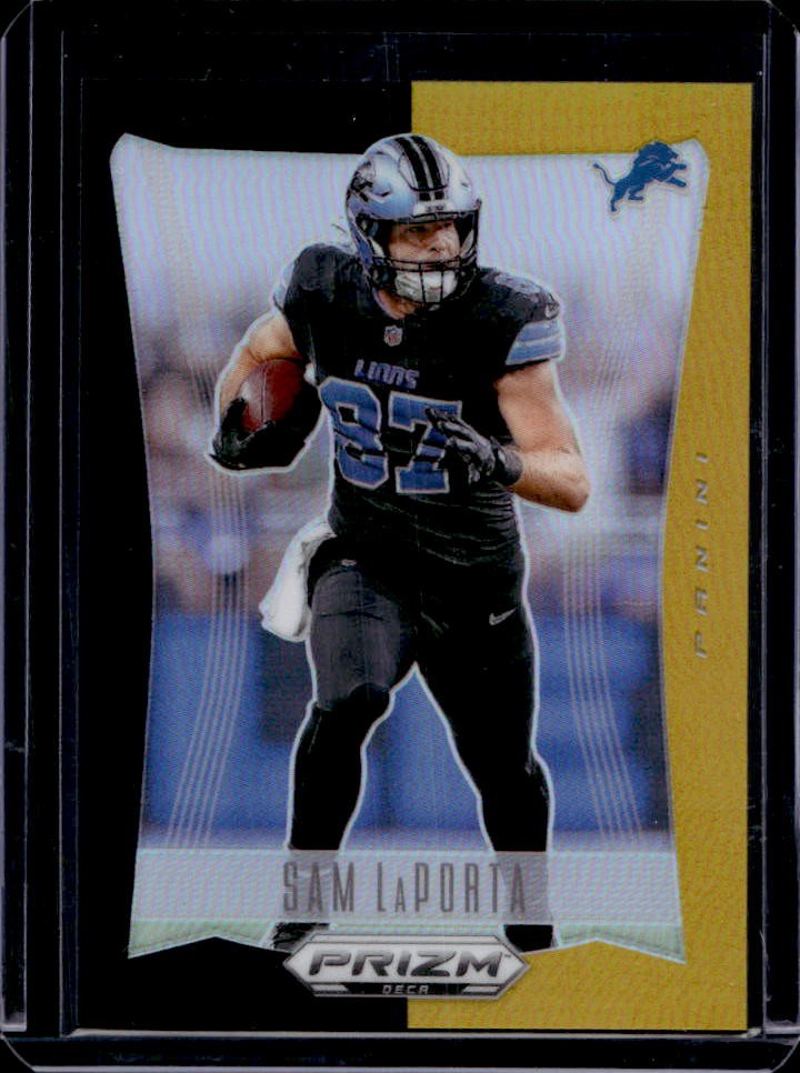 Sam LaPorta 2024 Prizm Deca #99 Black Gold /5 Price Guide - Sports Card ...