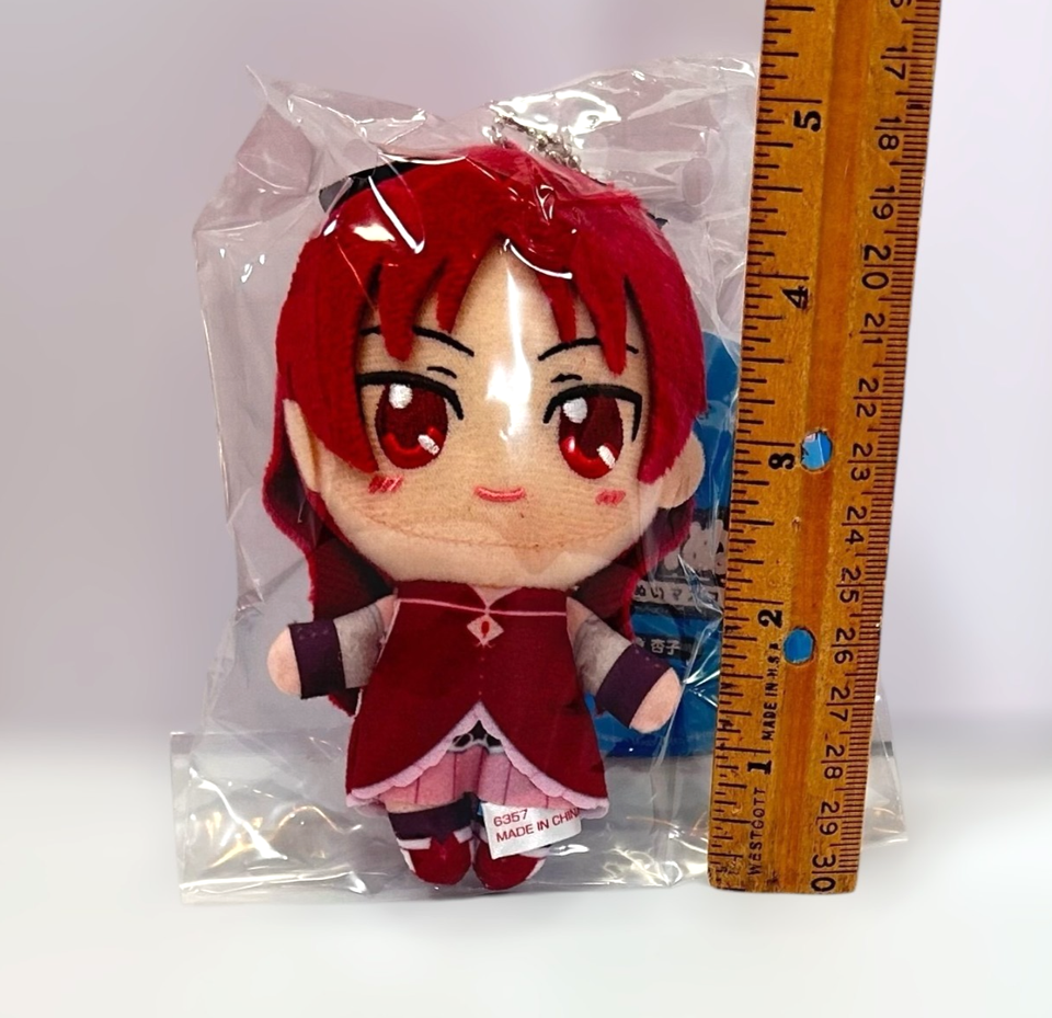 Puella Magi Madoka Magica Kyoko Sakura Chibi Plush Chain New 5 in ...