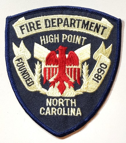 High Point, North Carolina Fire Department Patch | eBay