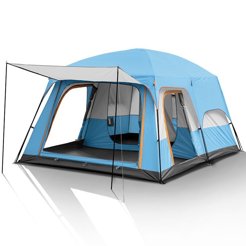 Outdoor Double Layers Large Space 3 Seasons Waterproof Camping Two ...