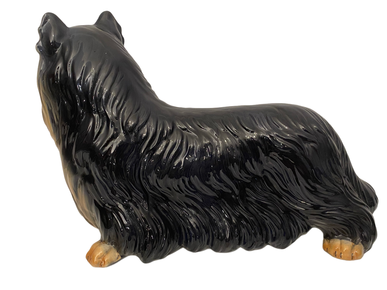 Ronzan Ceramiche Yorkshire Terrier Dog Mid Century Sculpture Figurine ...