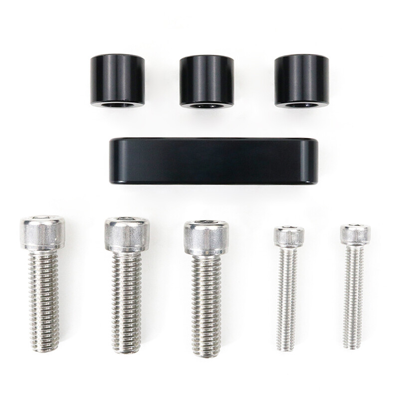 Footpeg Spacer Extension Kit Aftermarket Fit For Harley Touring FLHT ...