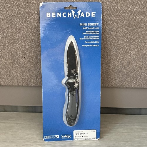BENCHMADE Mini Boost 595SBKCP Axis Blue Class CPM-S30V Assisted Open | eBay