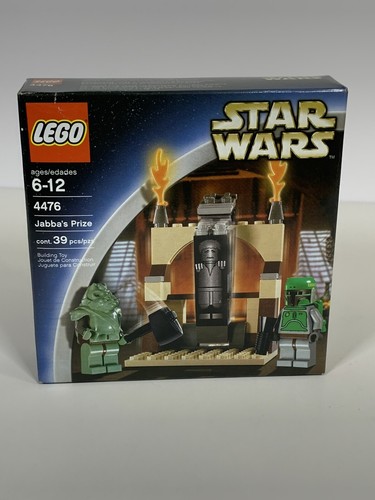 2003 LEGO 4476 Star Wars Jabba’s Prize -39 PCS - Boba Fett Han Solo ...