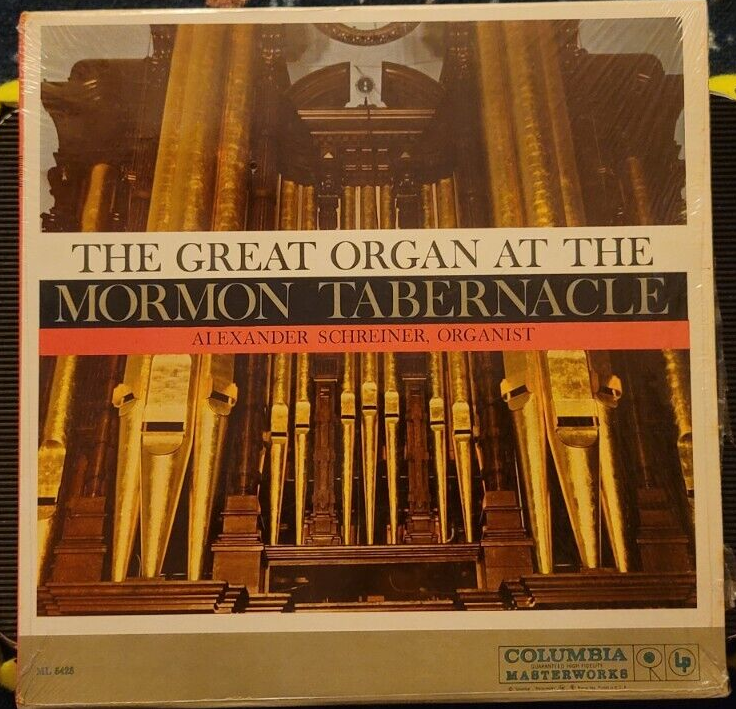The Great Organ At The Morman Tabernacle Alexander Schreiner Vinyl ML ...