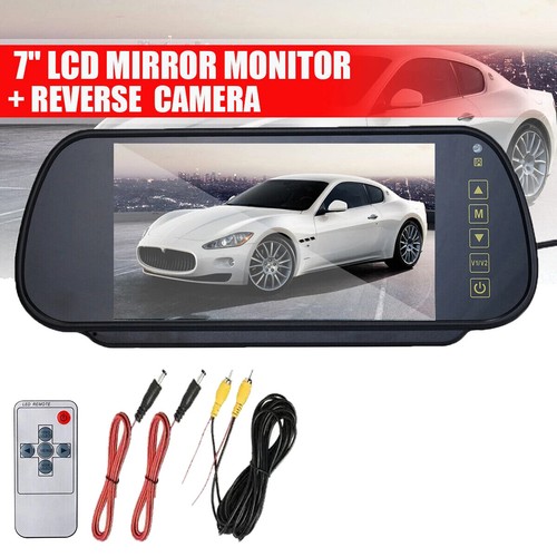 7 Inch Mirror Monitor For Car Truck Easty To Install | eBay
