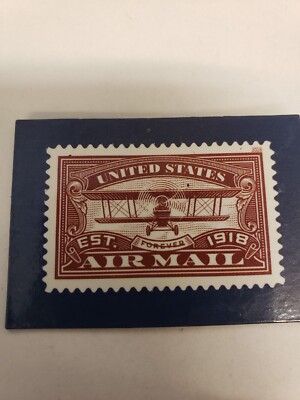 postal promo stamp magnet - Air Mail | eBay