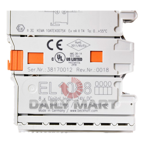 New In Box BECKHOFF EL1088 8-channel Digital Input Terminal 24 V DC | eBay