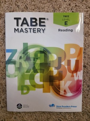 TABE Mastery 11&12 Level E Reading | eBay
