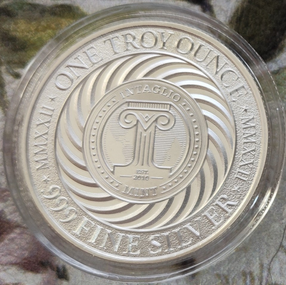 Mermaid 1 oz Silver Coin Round Siren Pirate little mermaid Princess of ...