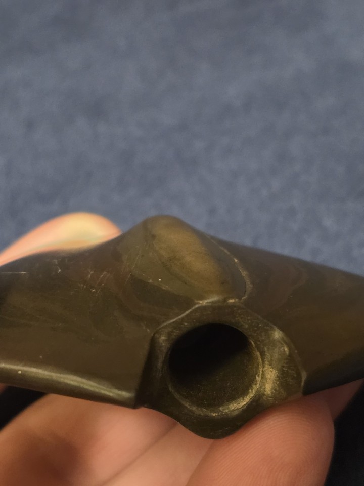 Authentic Arrowhead Bannerstone Native American Artifact "Read ...