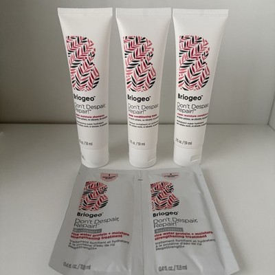Briogeo Don't Despair Repair Travel Set Shampoo Conditioner Mask 2 oz ...