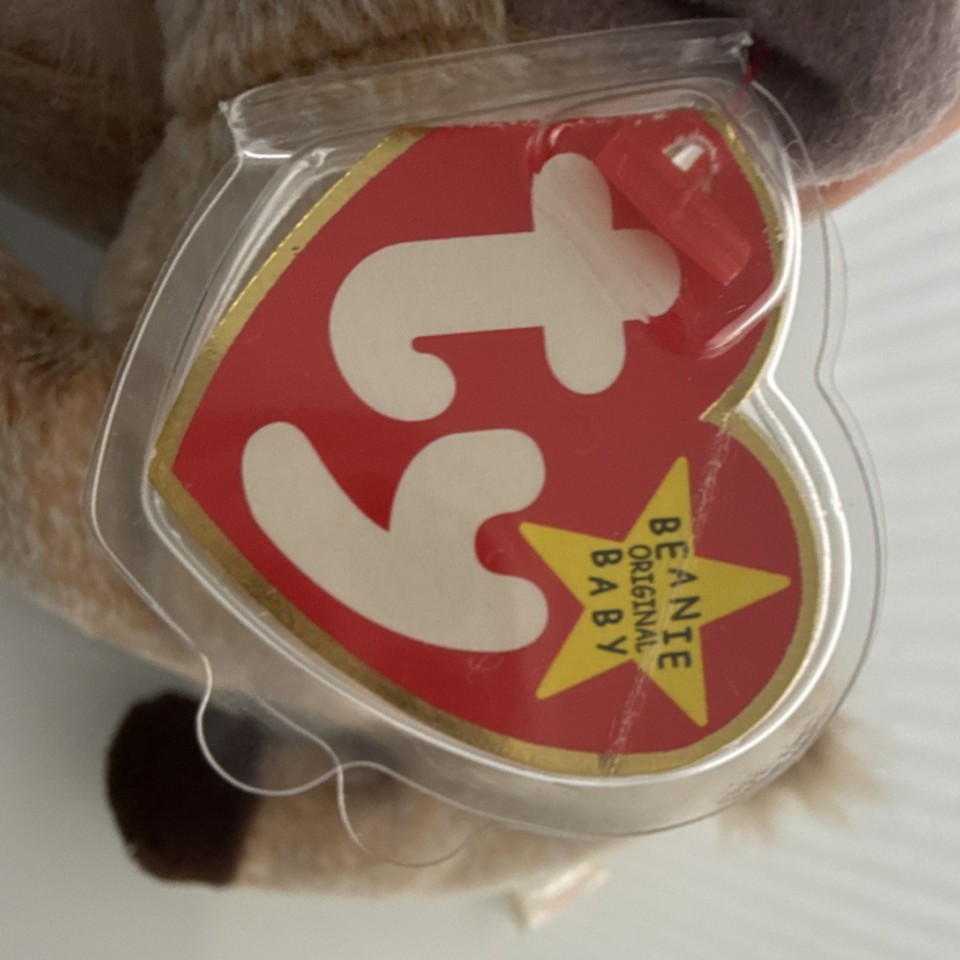 Ty Beanie Baby Goatee - 1998 - P.E. Pellets - Hologram Tush Tag ...