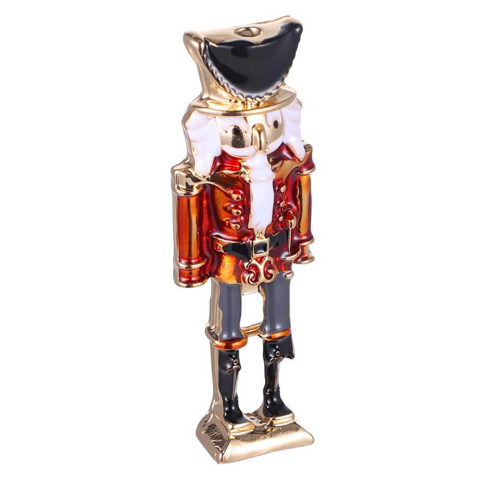 Zinc Alloy Nutcracker Brooch Decorative Soldier Pin Clothes Lapel ...