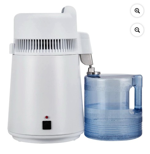 6L Distilled Water Maker 750W Durable Stainless Steel Interior Water ...
