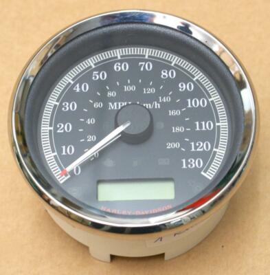 Harley original can-bus Tacho Speedometer MPH KMH Softail Blackline ...