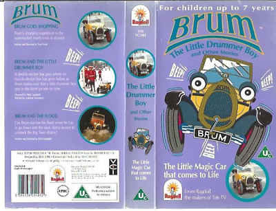 BRUM THE LITTLE DRUMMER BOY VHS Tape A rare find | eBay Australia