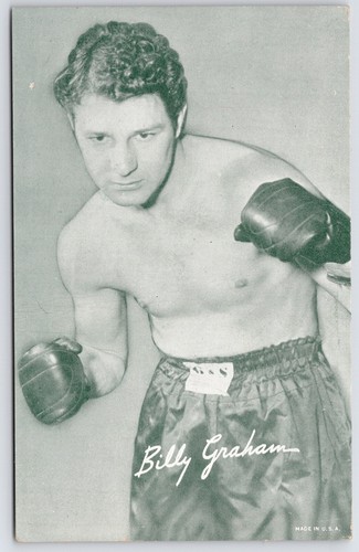 Manhattan Native Lightweight Boxer Billy Graham~Beat Sugar Robinson As ...