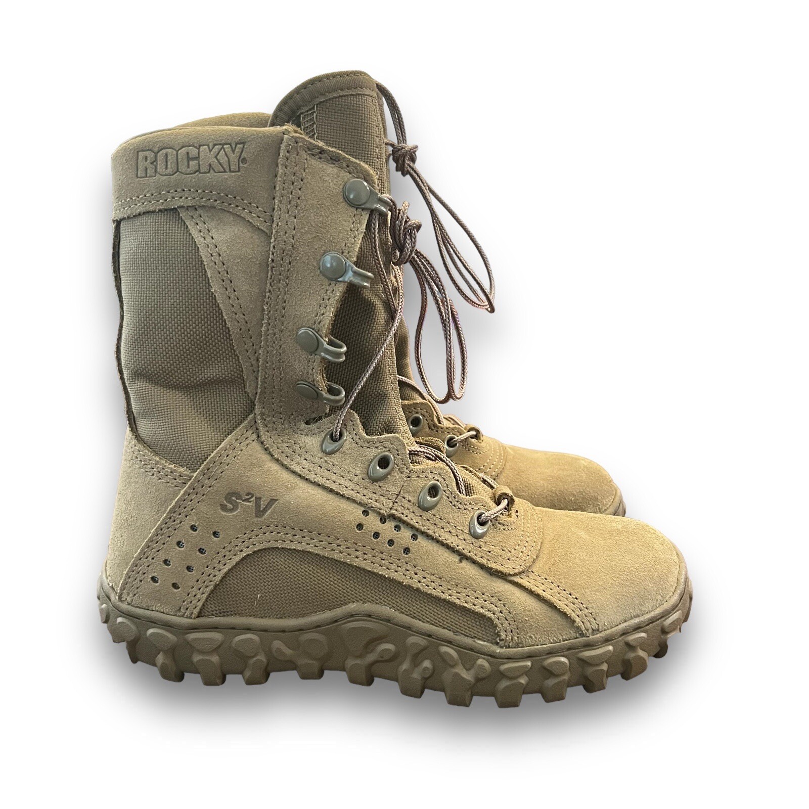 Rocky Boots Military 104 SV2-Special Ops Vibrancy Coyote Size Mens Size ...