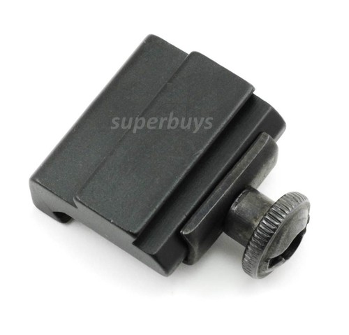 Picatinny 20mm Weaver to 11mm Dovetail Rail Scope Mount Convert Adapter ...