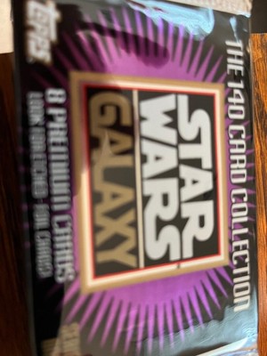 Star Wars Galaxy Cards-Series 1 NEW - 7 packs of 8 cards | eBay